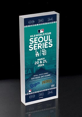MLB World Tour Seoul Series 2024 3D Ticket BlocKart | 757 Sports ...