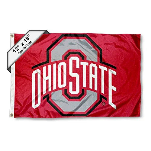College Flags & Banners Co. Ohio State Golf Cart and Boat Flag | Sports ...