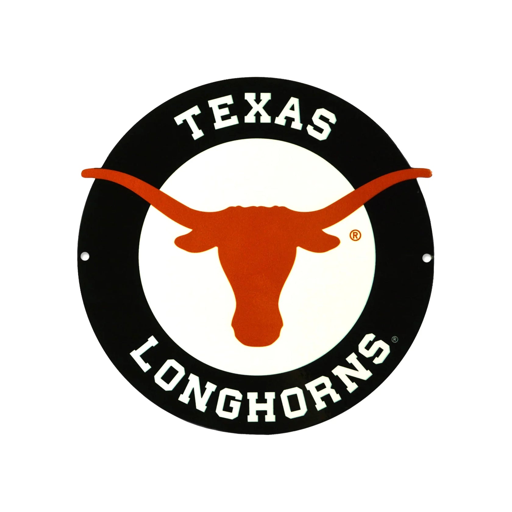 Texas Longhorns Laser Cut Steel Logo Spirit Size-Longhorns Circle ...