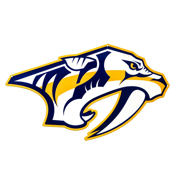 Nashville Predators Laser Cut Steel Logo Statement Size-Primary Logo ...